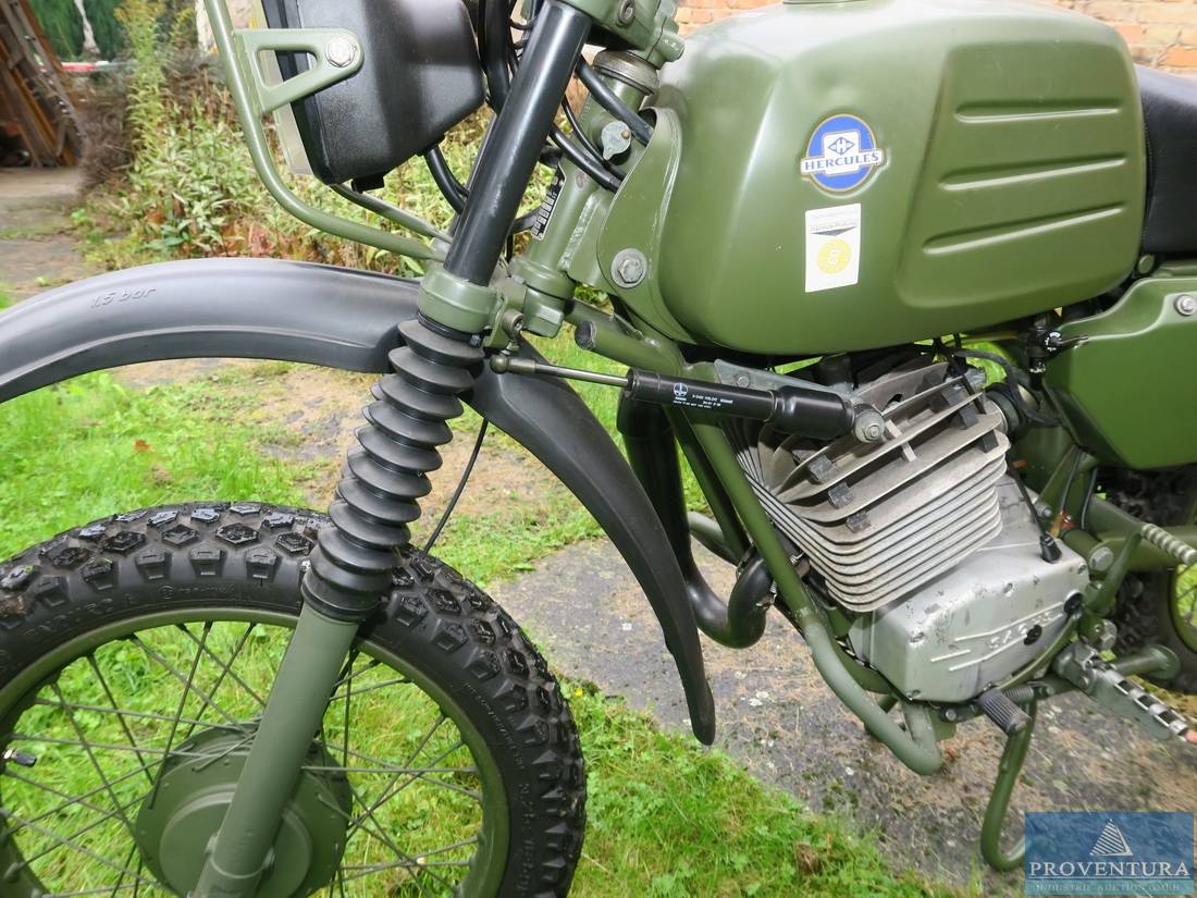 Bundeswehr-Motorrad HERCULES K 180 BW EZ 21.10.1991