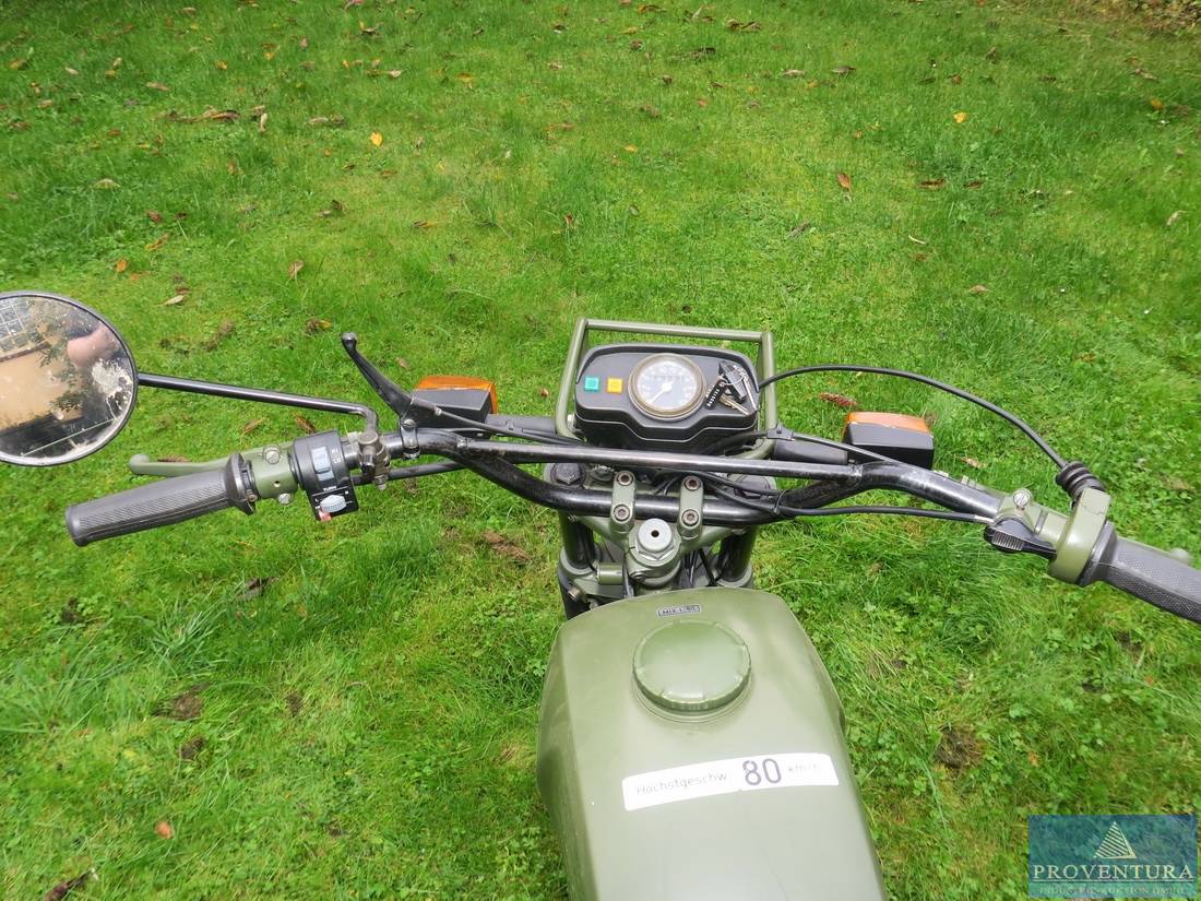 Bundeswehr-Motorrad HERCULES K 180 BW EZ 21.10.1991