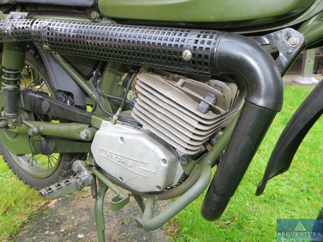 Bundeswehr-Motorrad HERCULES K 180 BW EZ 21.10.1991