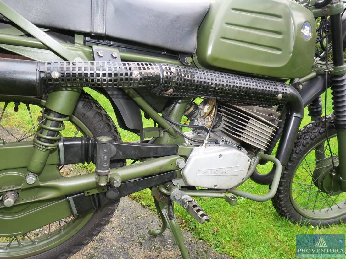 Bundeswehr-Motorrad HERCULES K 180 BW EZ 21.10.1991