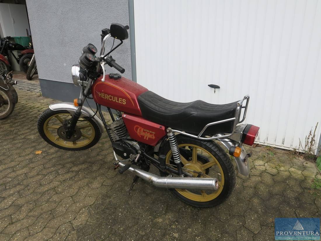 Motorrad HERCULES Ultra 80 AC Chopper Typ 686 Bj. 1982