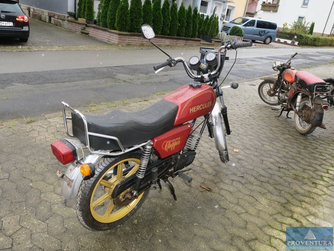Motorrad HERCULES Ultra 80 AC Chopper Typ 686 Bj. 1982