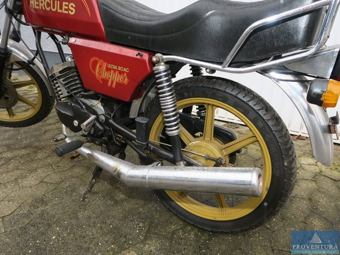 Motorrad HERCULES Ultra 80 AC Chopper Typ 686 Bj. 1982