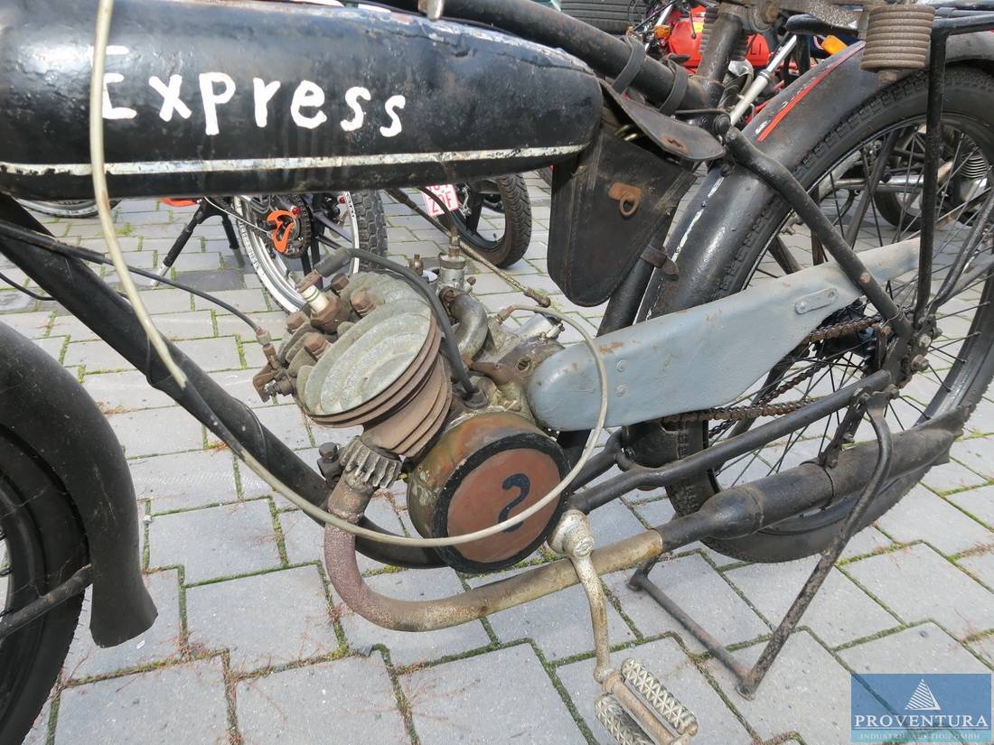 Oldtimer-Motorrad Wanderer Express vermutl. 30er Jahre