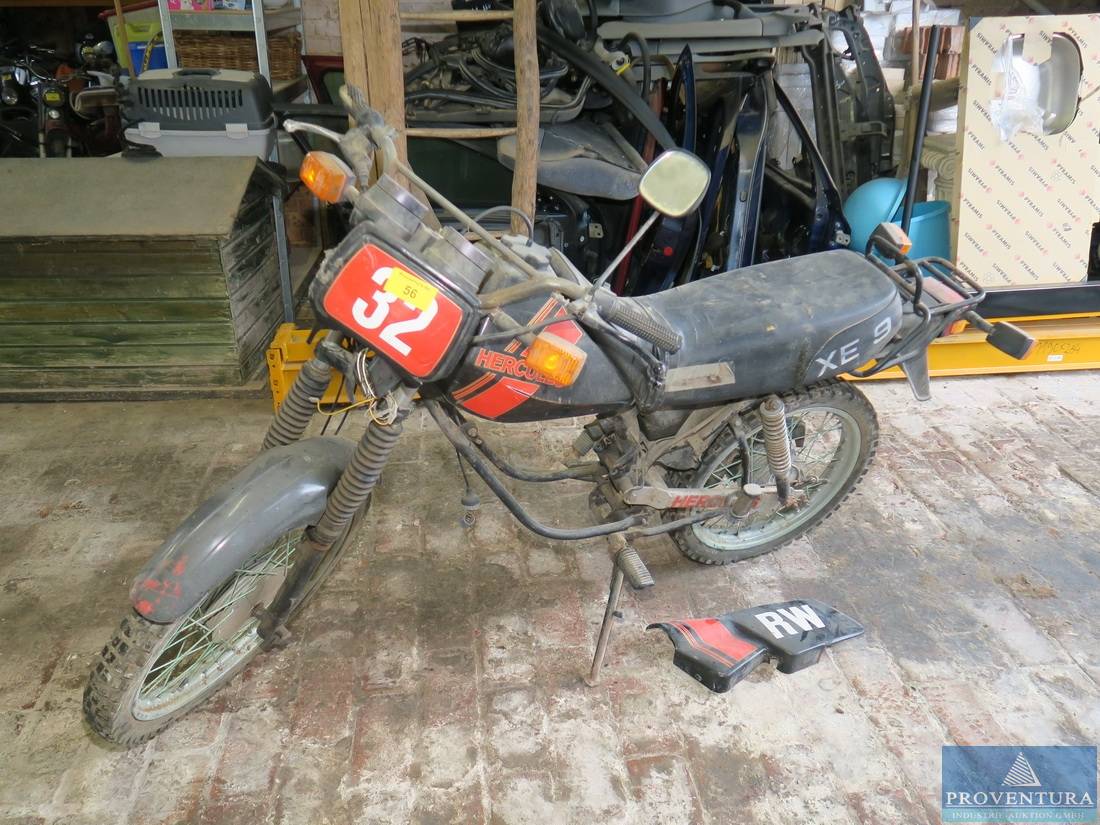Motorrad Enduro HERCULES XE 9 Typ 691