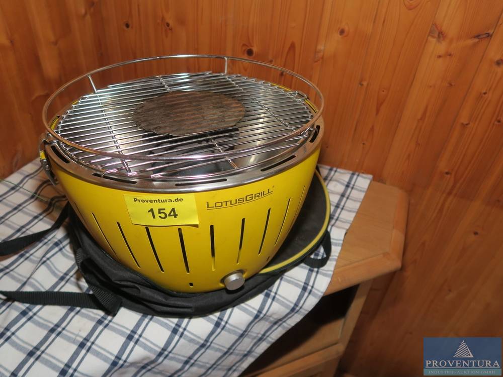 Tischgrill LOTUS GRILL gelb