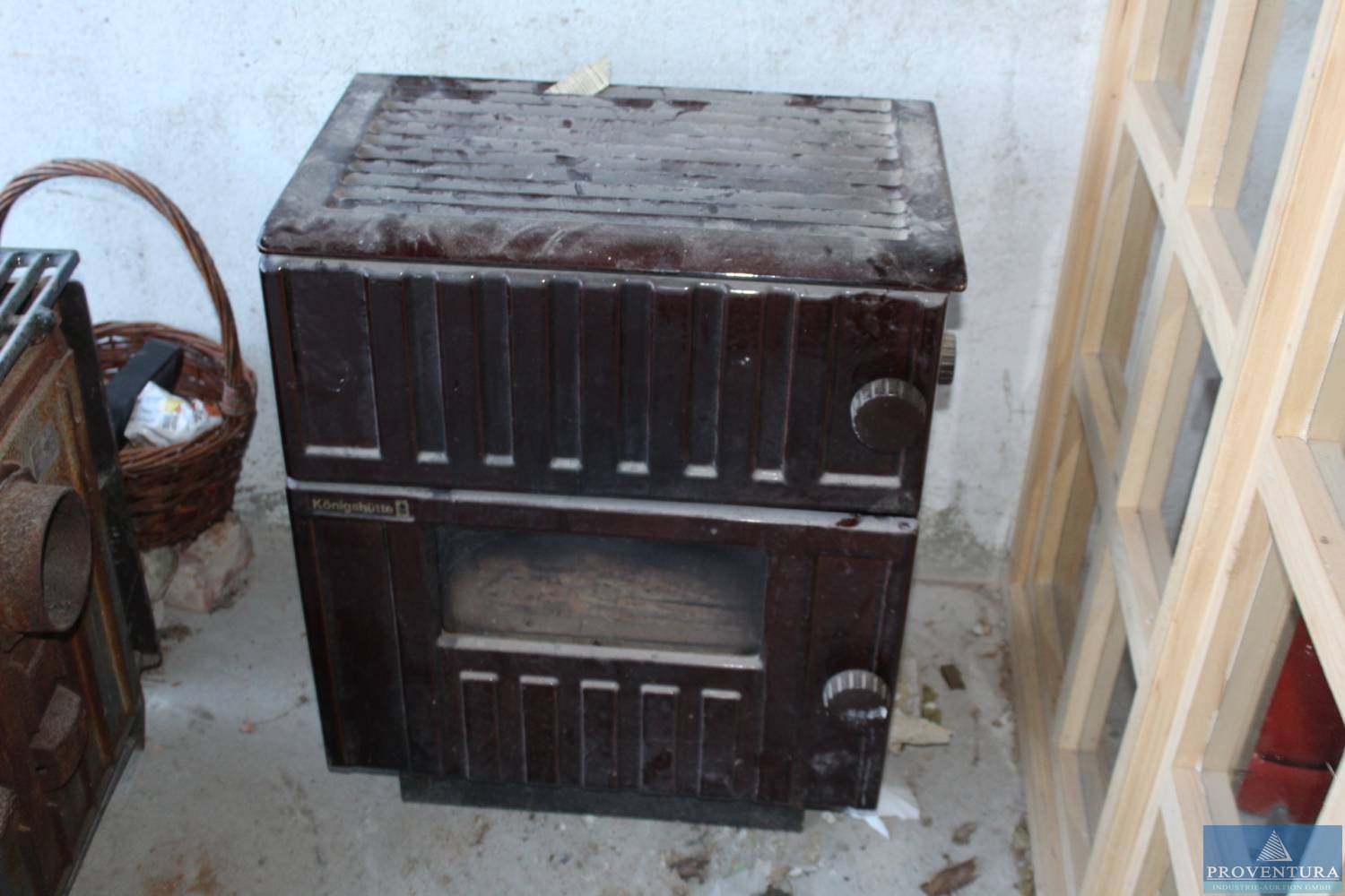 Dauerbrandofen KÖNIGSHÜTTE ca. 55 x 35 x 70 cm