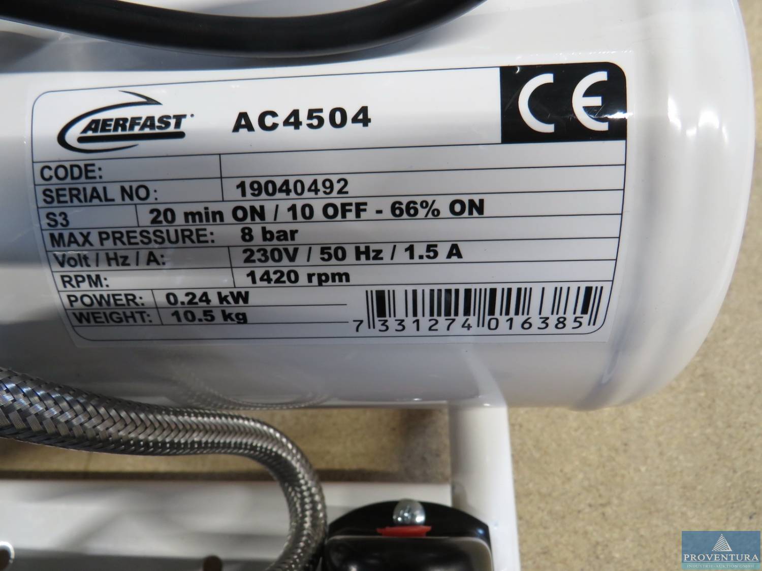 Leiselauf-Kompressor AERFAST ac4504