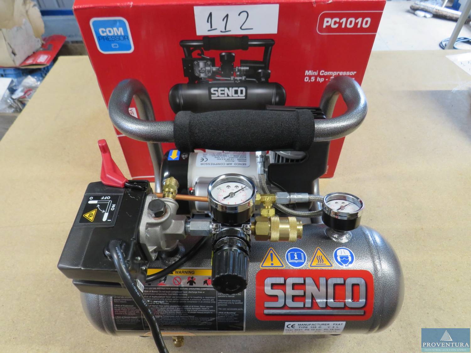 Mini-Druckluftkompressor SENCO pc1010