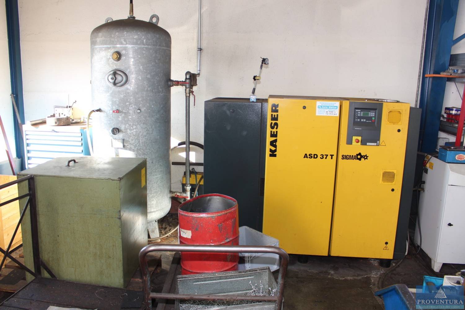 Schraubenkompressoranlage KAESER ASD 37 T