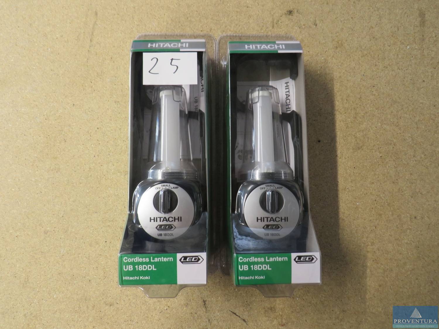 LED-Akku-Lampe HITACHI ub18ddl