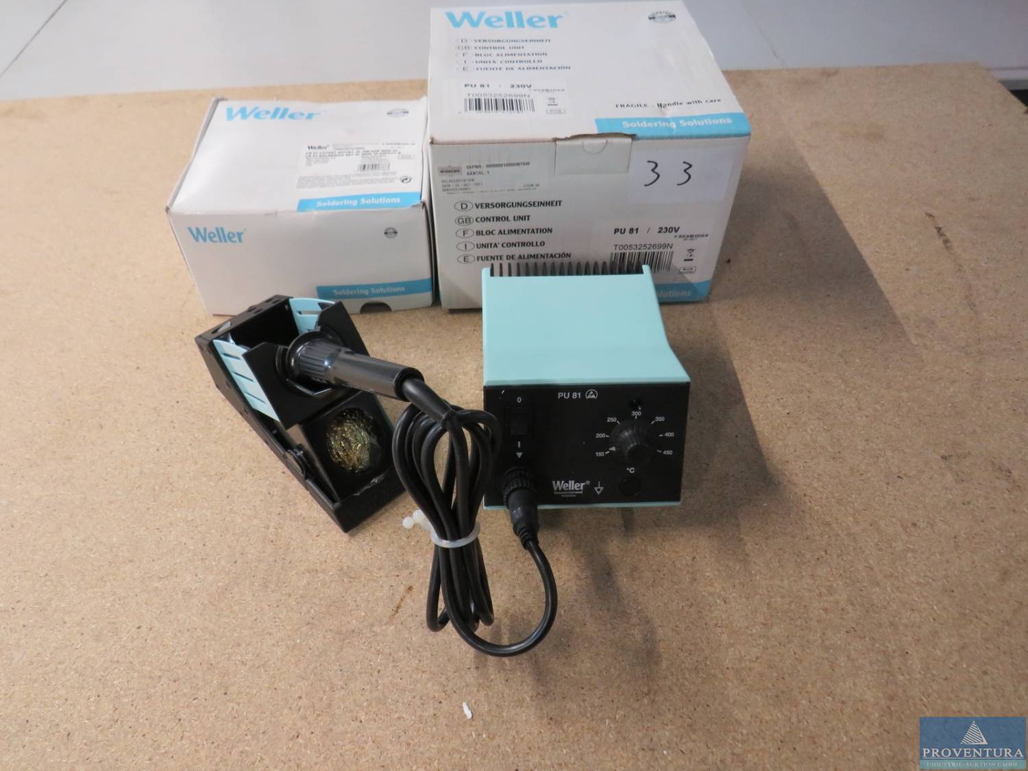 Lötstation WELLER pu81 ws81