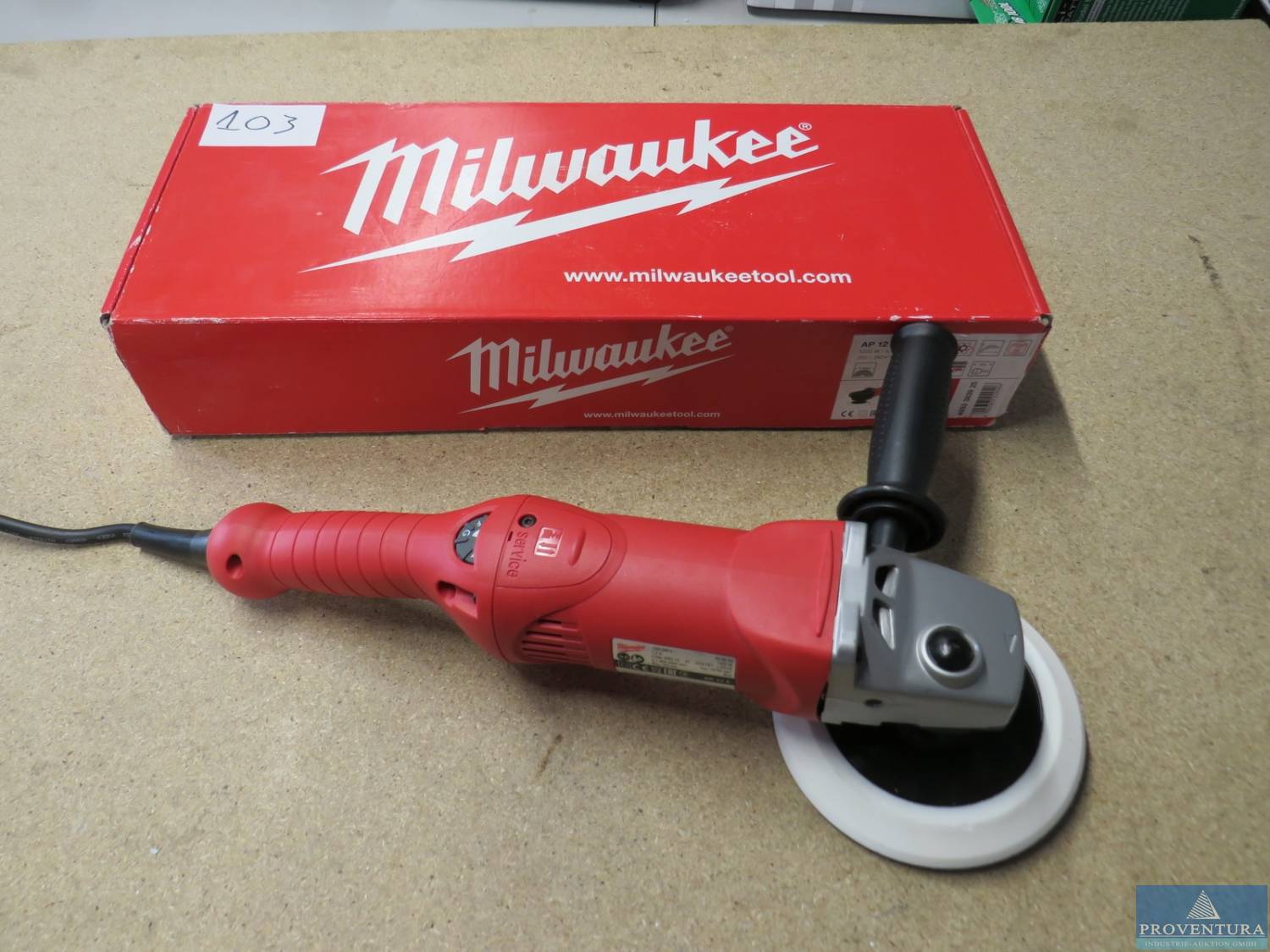 Winkelpolierer MILWAUKEE ap 12 e