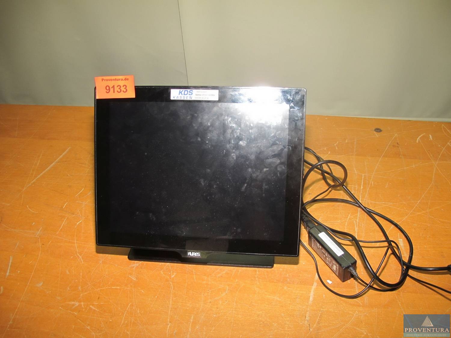 PC-System aus ehemaligem Kassenarbeitsplatz AURES Yuno 151