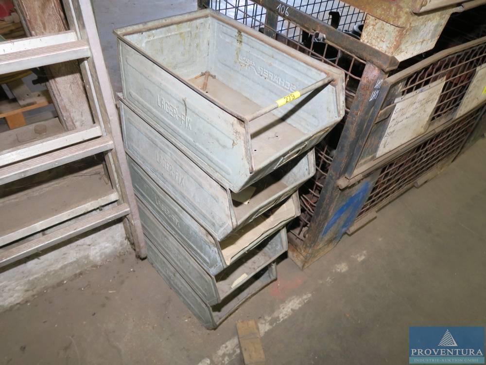 Lagersichtboxen SCHÄFER Lager Fix