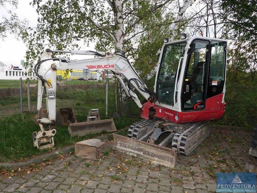 Minibagger TAKEUCHI TB230 Compact Excavator