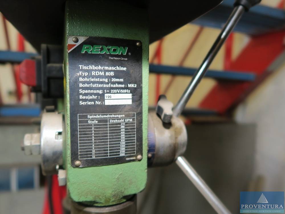 Tischbohrmaschine REXON RDM 80 B