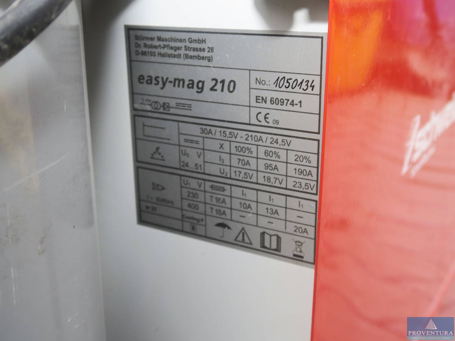 Schutzgasschweißgerät SCHWEISSKRAFT Easy-Mag 210