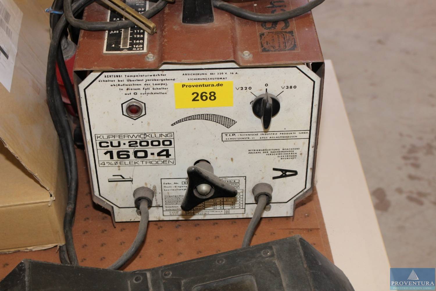 Elektro-Schweissgerät CU 2000 160-4 220/380 V