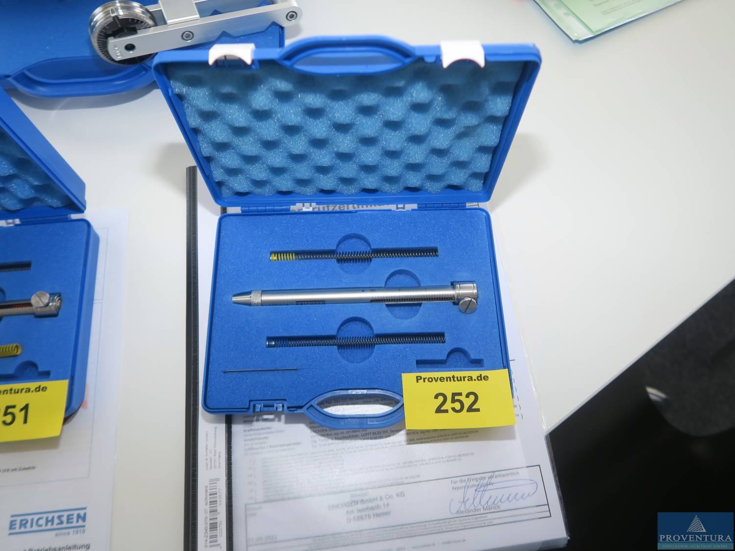 Kratzhärtetestgerät ERICHSEN Hardness Test Pencil Modell 318