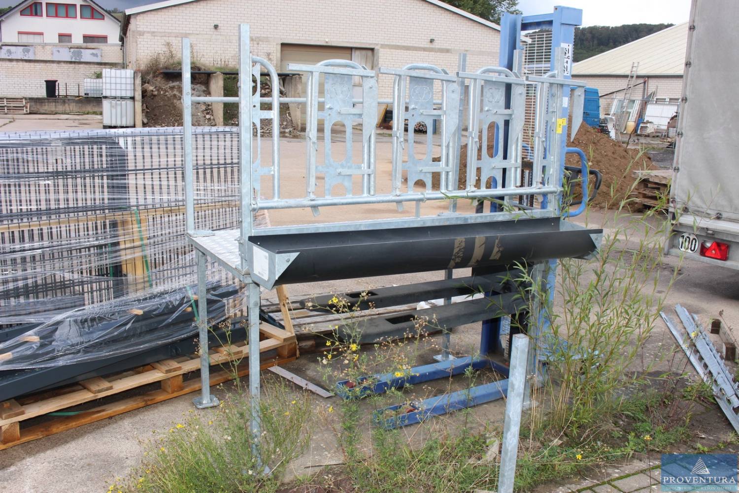 Melktisch für Schafe 4 Plätze ca. 140x80 cm