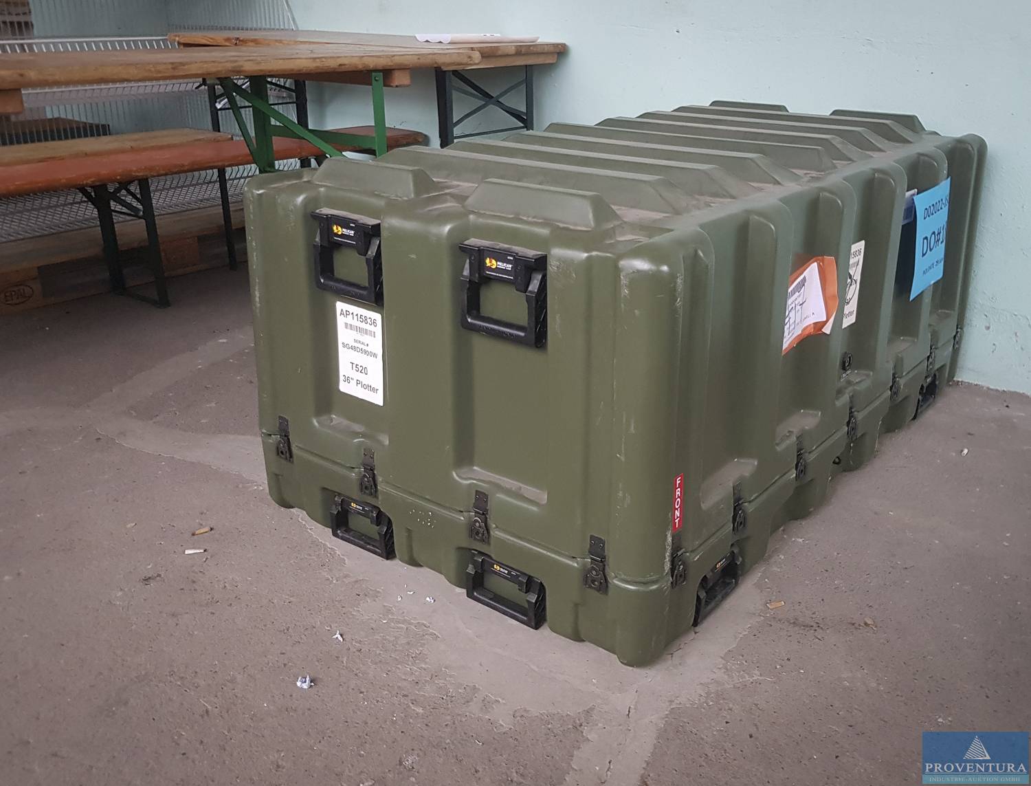 US ARMY Rollbox PELICANCASE 140cm x 80cm x 60cm