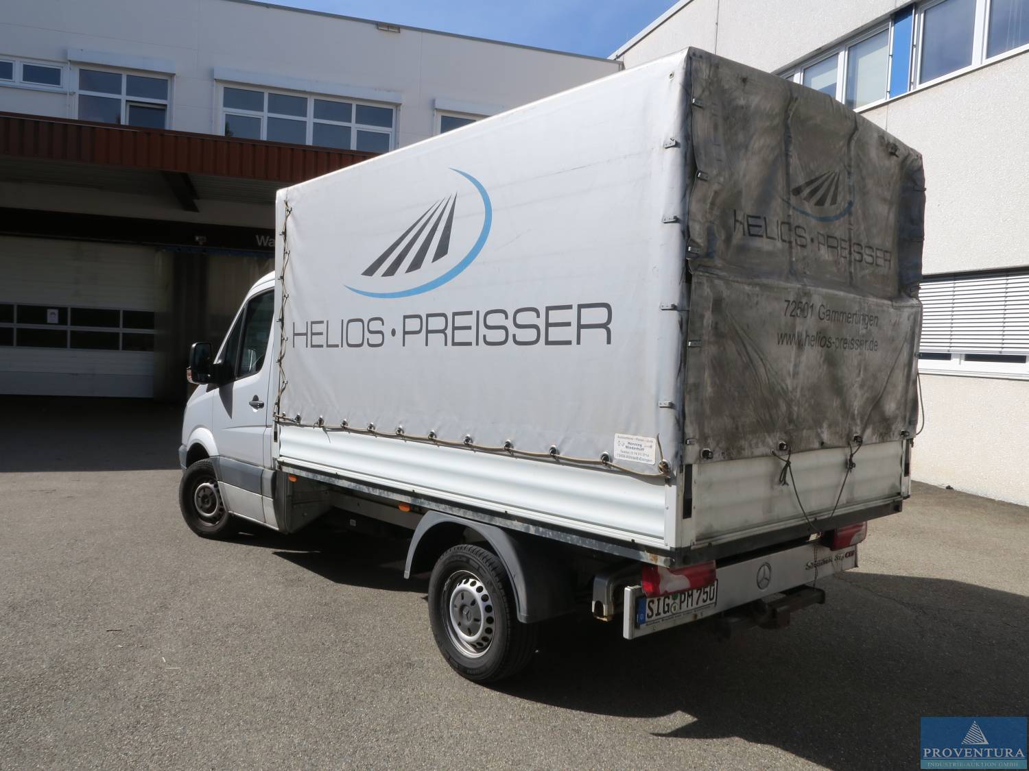 Lkw Plane/Spriegel MERCEDES-BENZ Sprinter 315 CDI, EZ 2006
