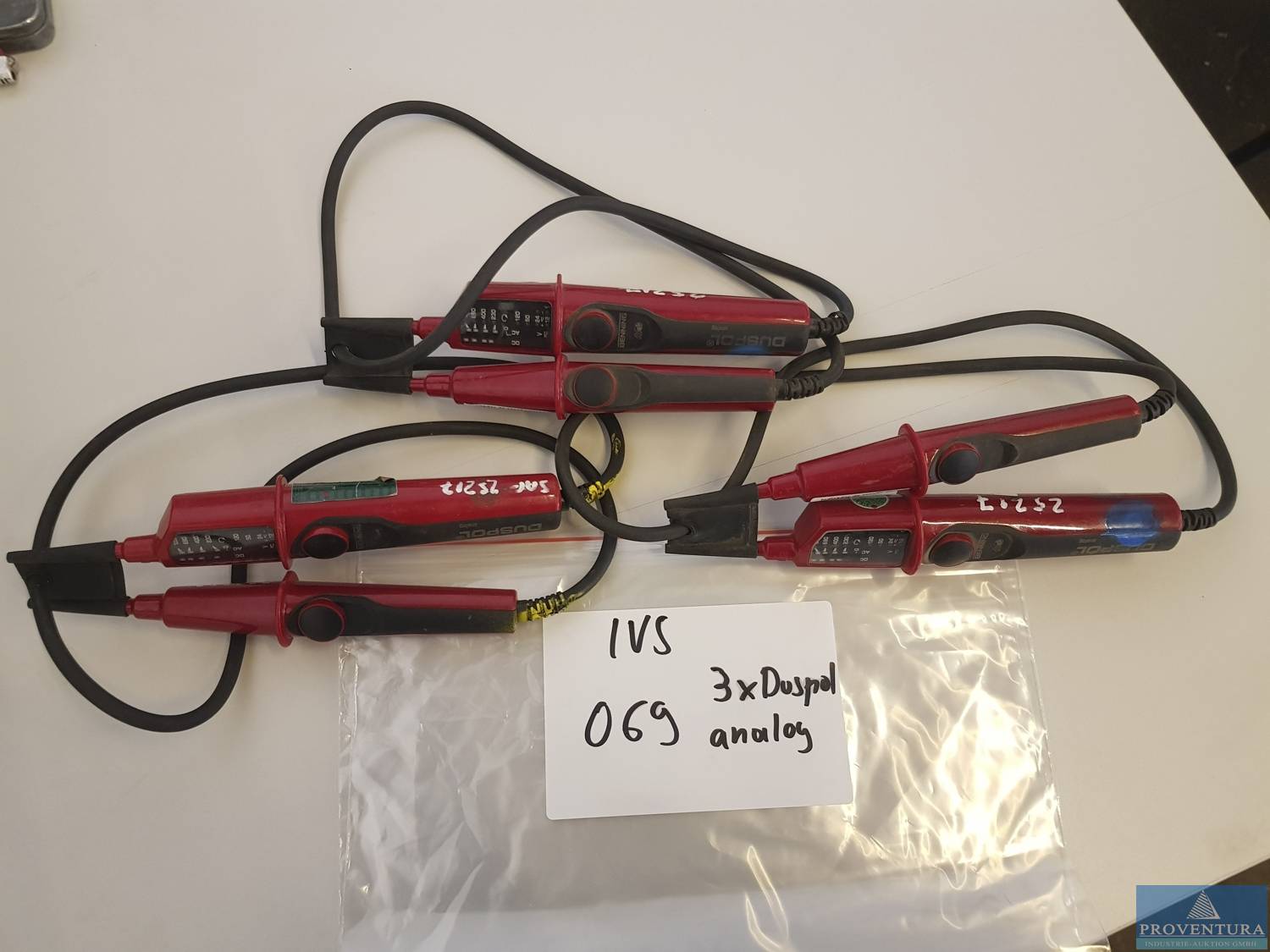 3 x Spannungsprüfer Benning DUSPOL ANALOG