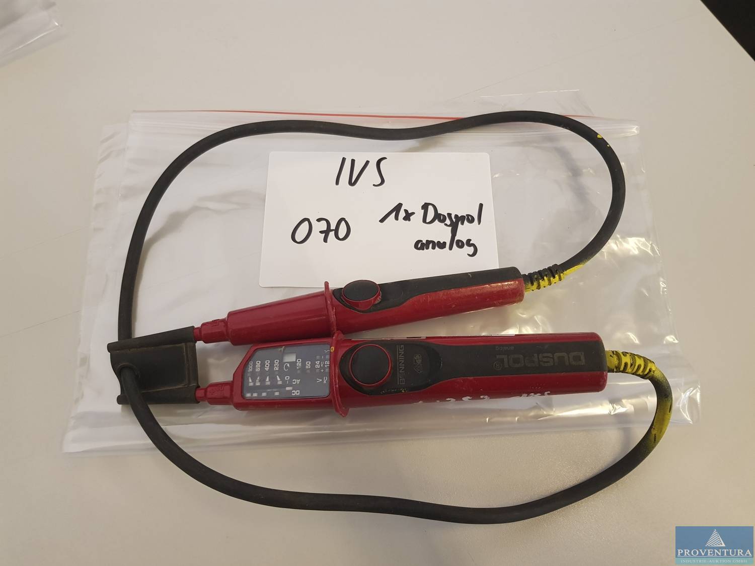 Spannungsprüfer Benning DUSPOL ANALOG