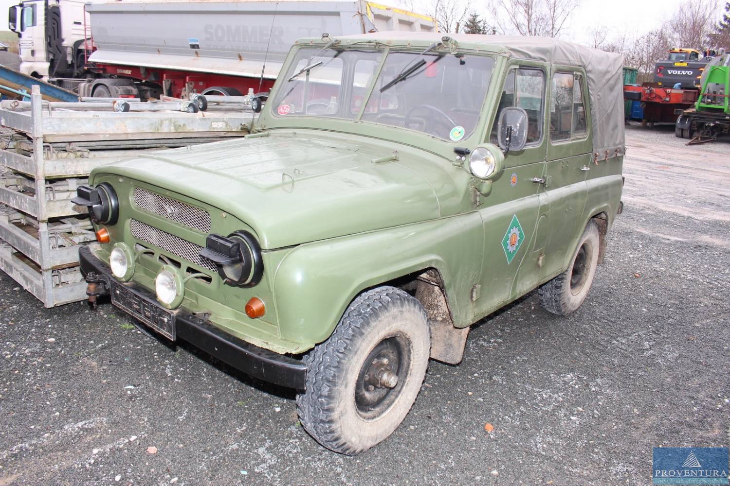 Geländewagen Autowerk ULJANOVSK UAZ 469B YA3-4965 NVA 4x4