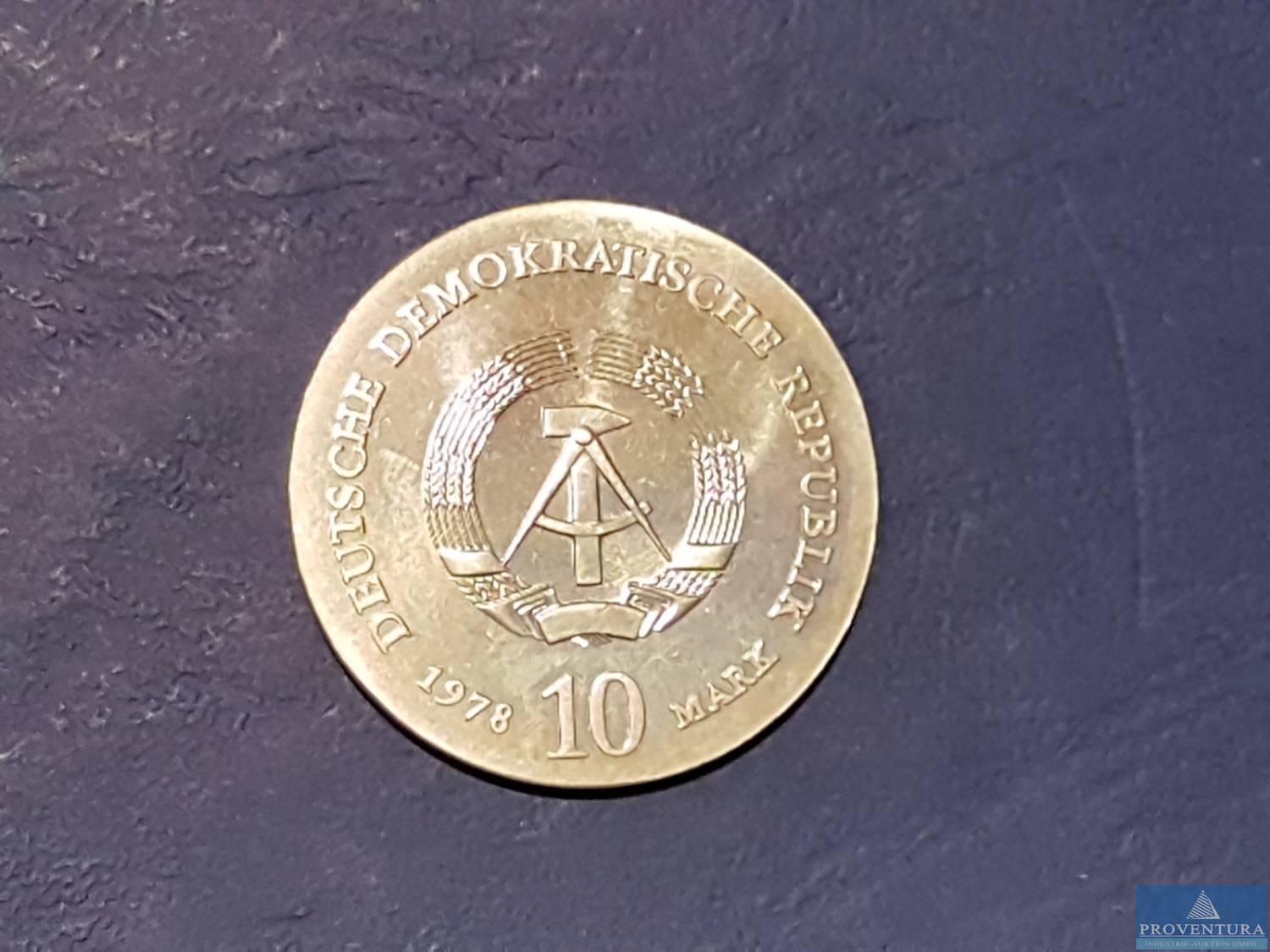 Silbrmünze DDR 5 Mark Justus von Liebig