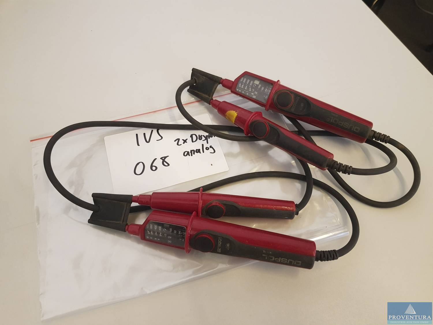 2 x Spannungsprüfer Benning DUSPOL ANALOG