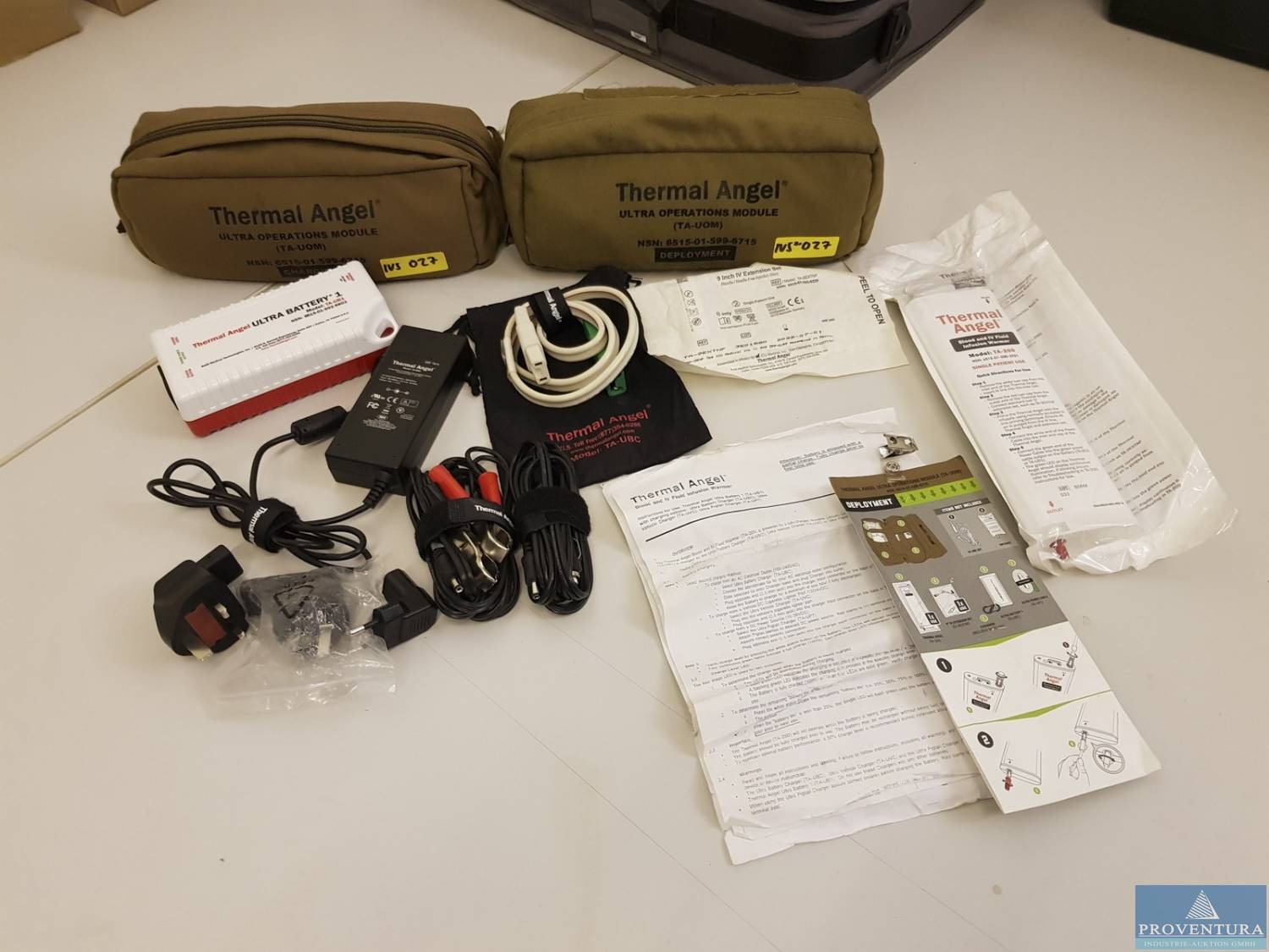 US ARMY Blood Warmer and IV Fluid Warmer CURAPLEX Thermal Angel