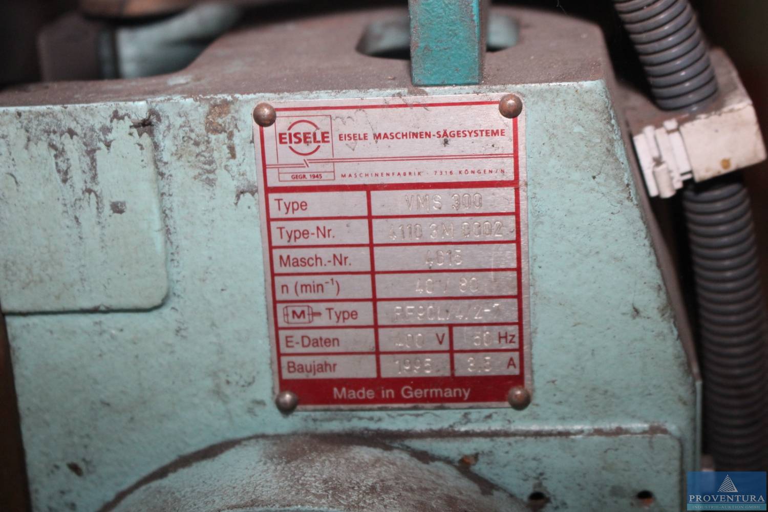 Vertikal-Metallkreissäge EISELE VMS 300