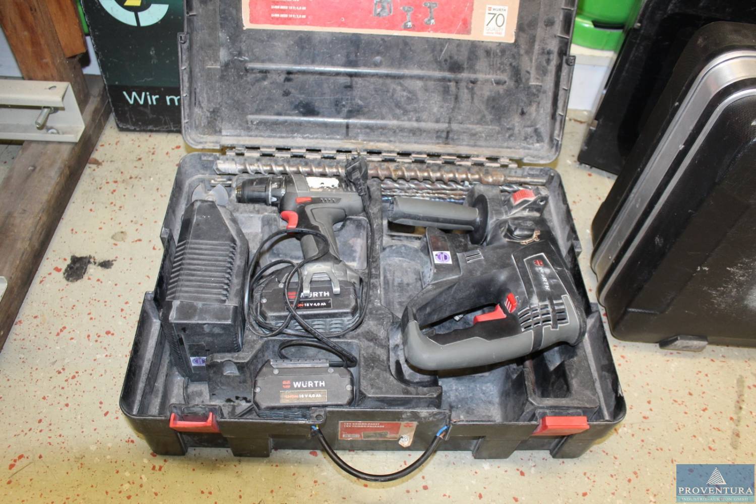 Akku – Bohrhammer WÜRTH Master H 18-MA Compact