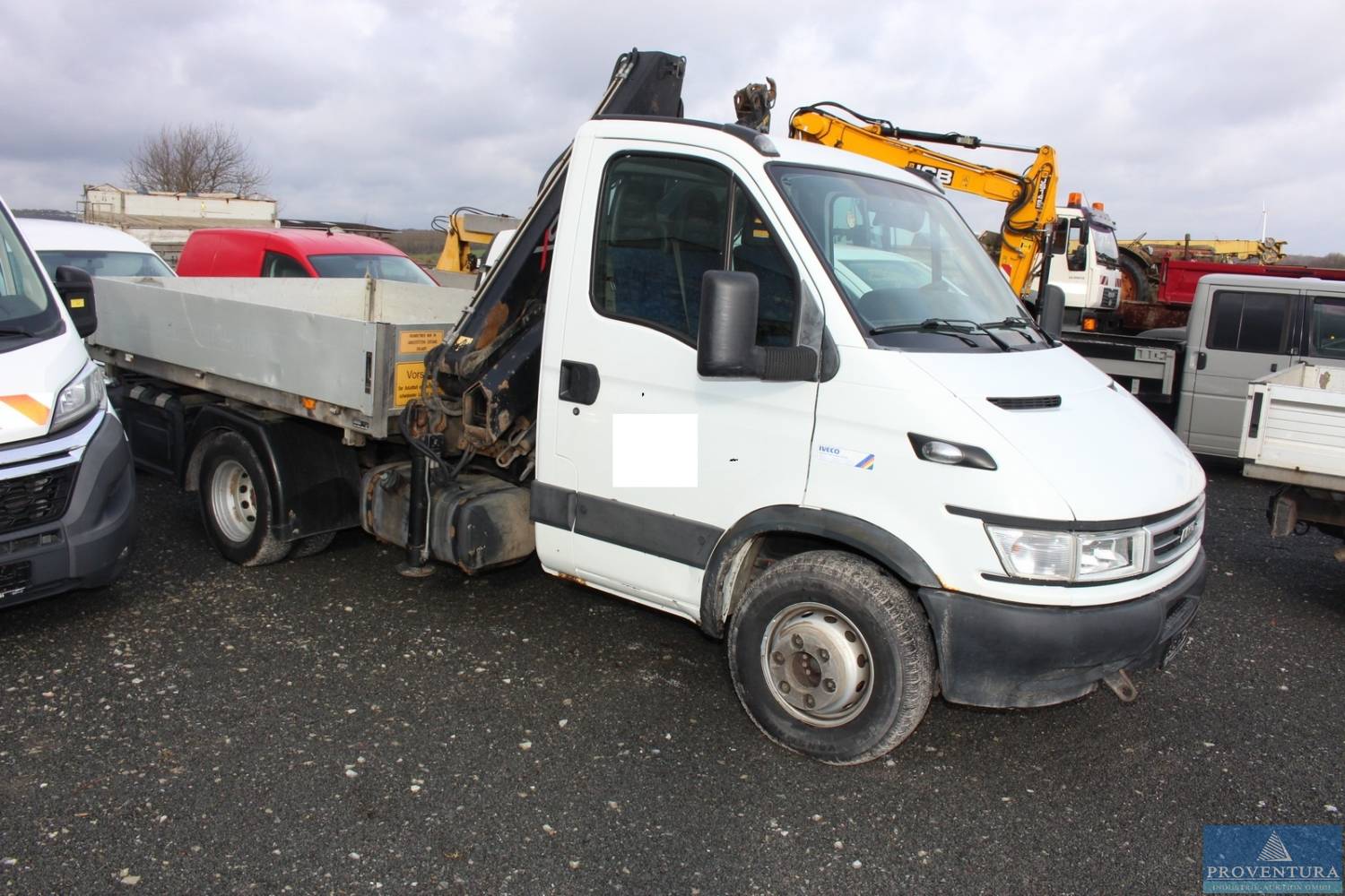 Lkw offener Kasten Kipper Ladekran IVECO Daily 65C15 HPT