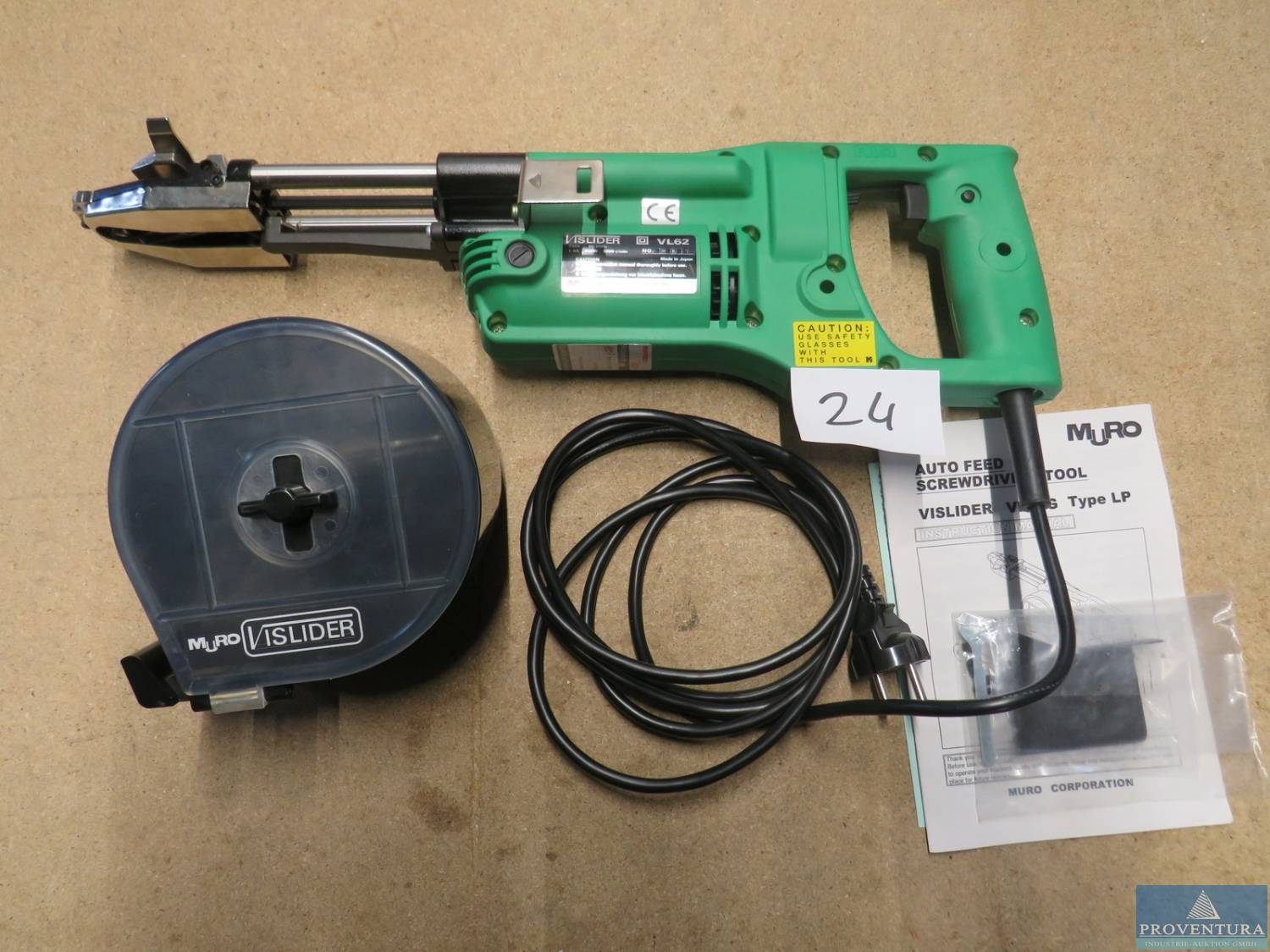 Schwerlast-Magazinschrauber Muro vislider vl62g