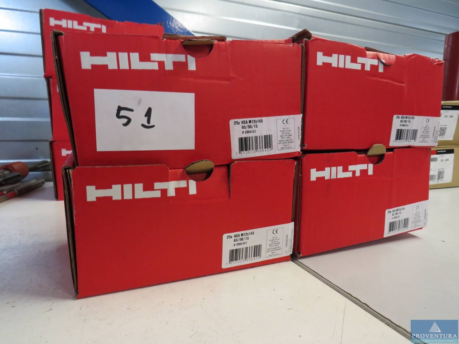 Segmentanker Hilti hsa m12x145