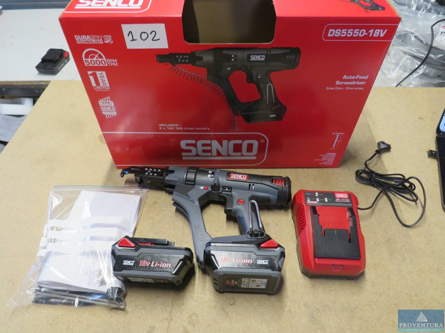 Akku-Magazinschrauber Senco ds5550-18v