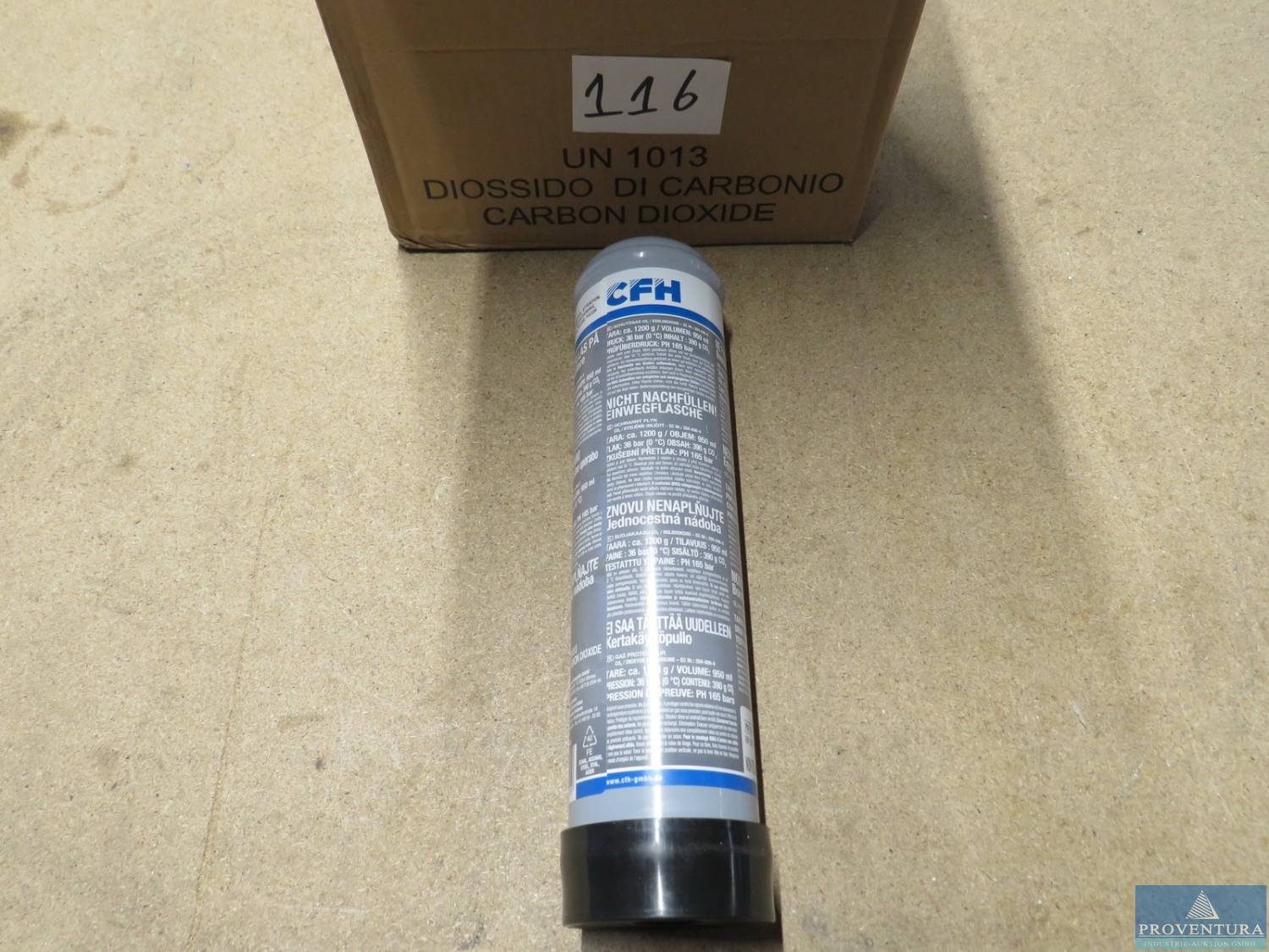 Schutzgas-CO2-Kartuschen Cfh un1013 carbon dioxide