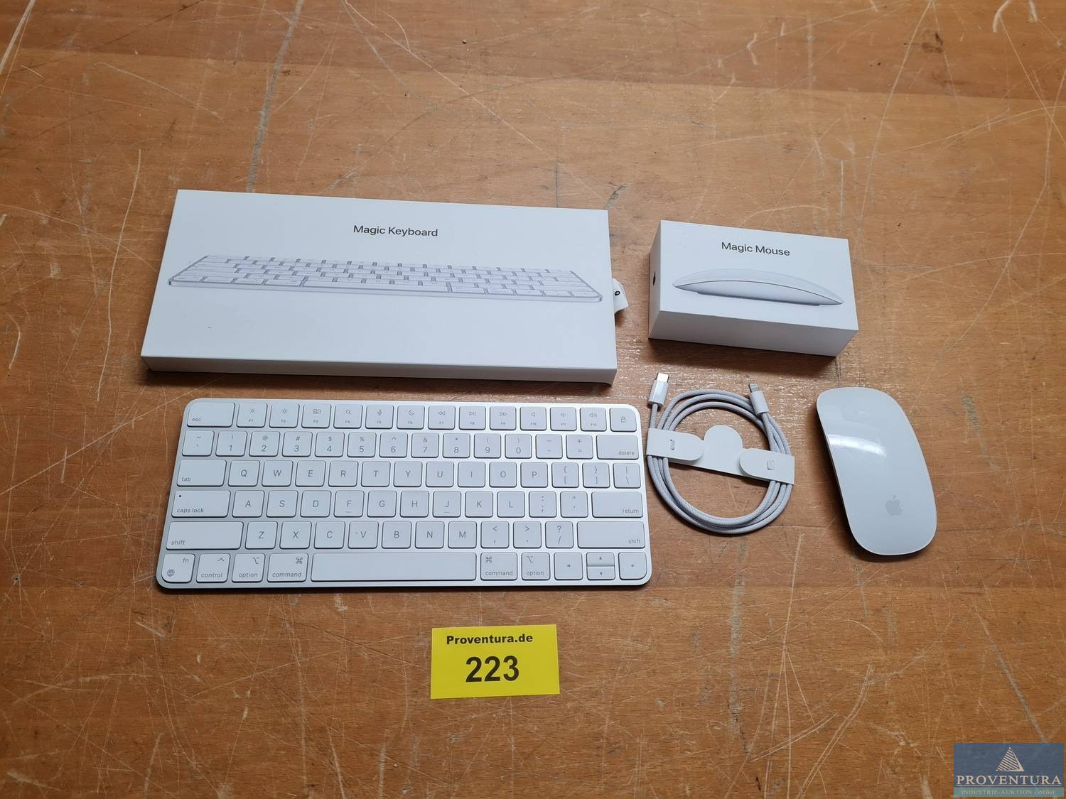 Tastatur und Maus APPLE Magic Keyboard US Layout und Magic Mouse 2