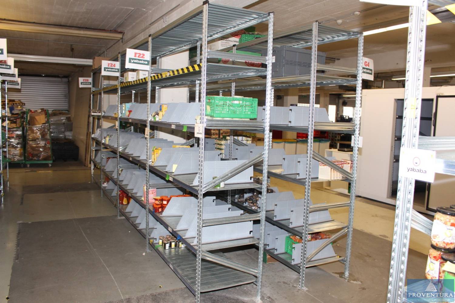 Steckregale verzinkt Made in Italy je ca. 600x250 cm