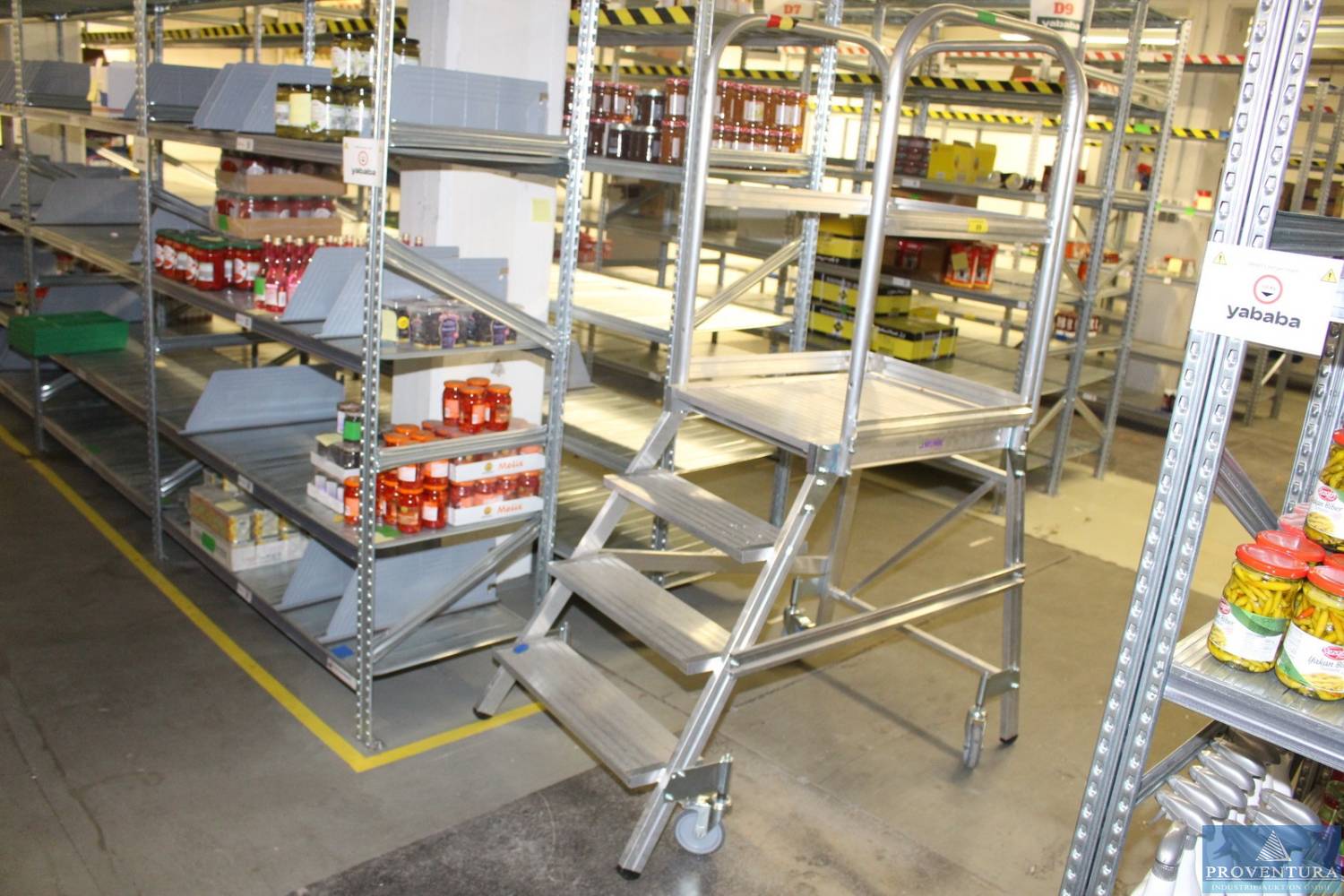 Alu-Podest-Rollleiter GÜNZBURGER STEIGTECHNIK MUNK 50104