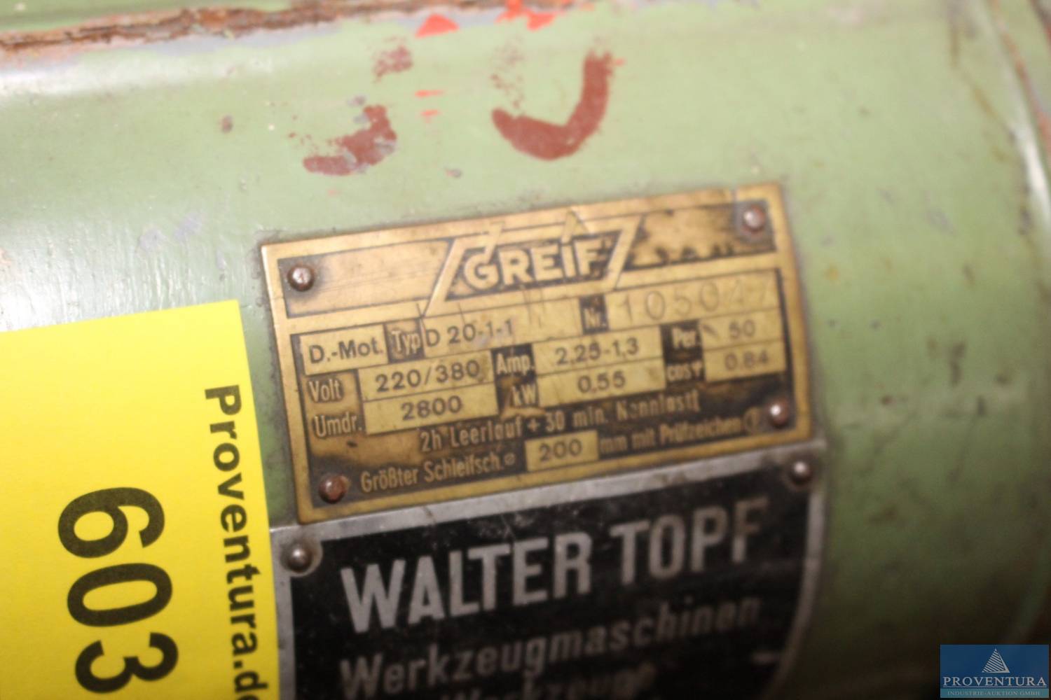 Doppelschleifbock GREIF D20-1-1