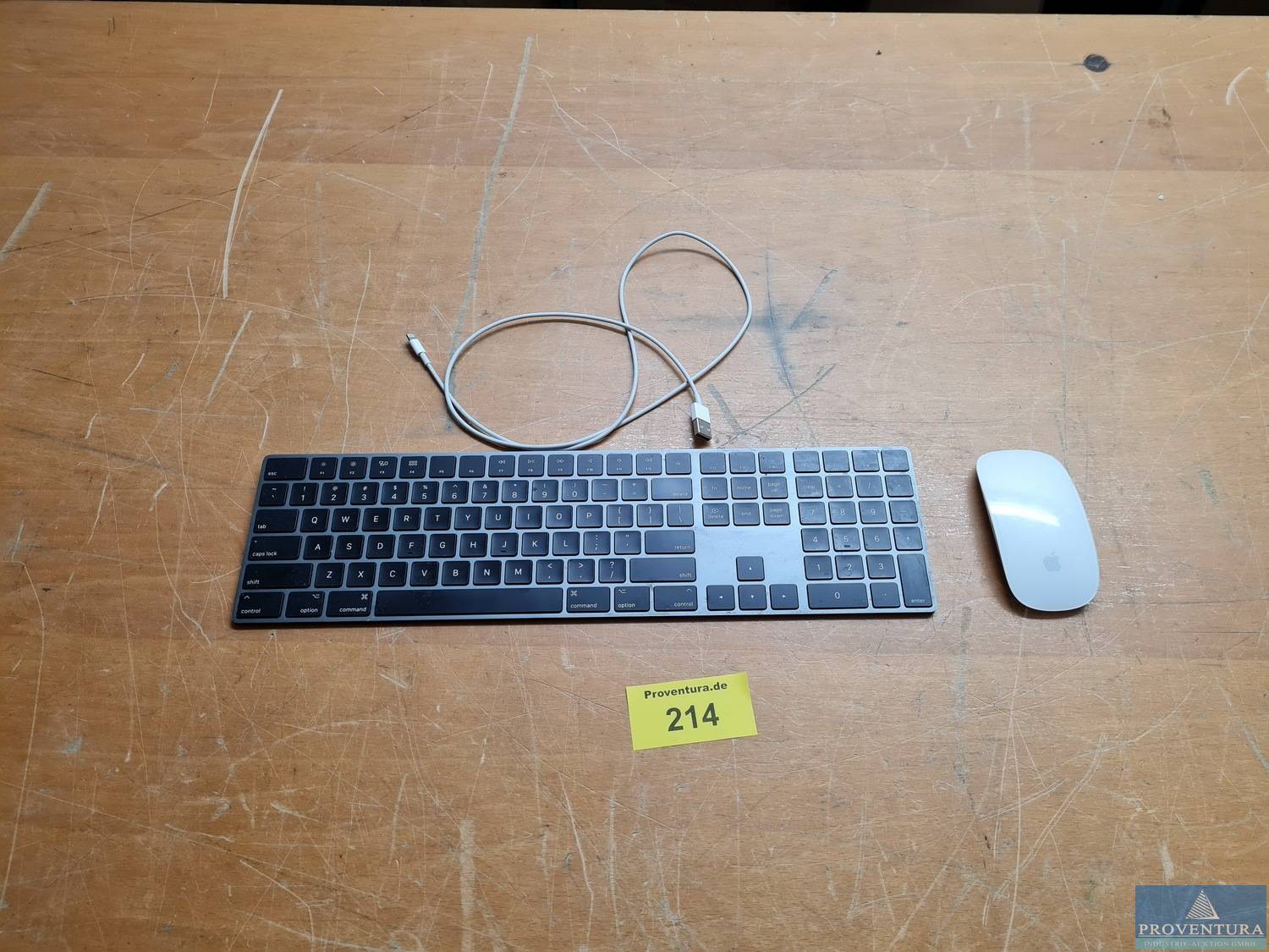 Tastatur und Maus APPLE Magic Keyboard US Layout Space Grey und Magic ...