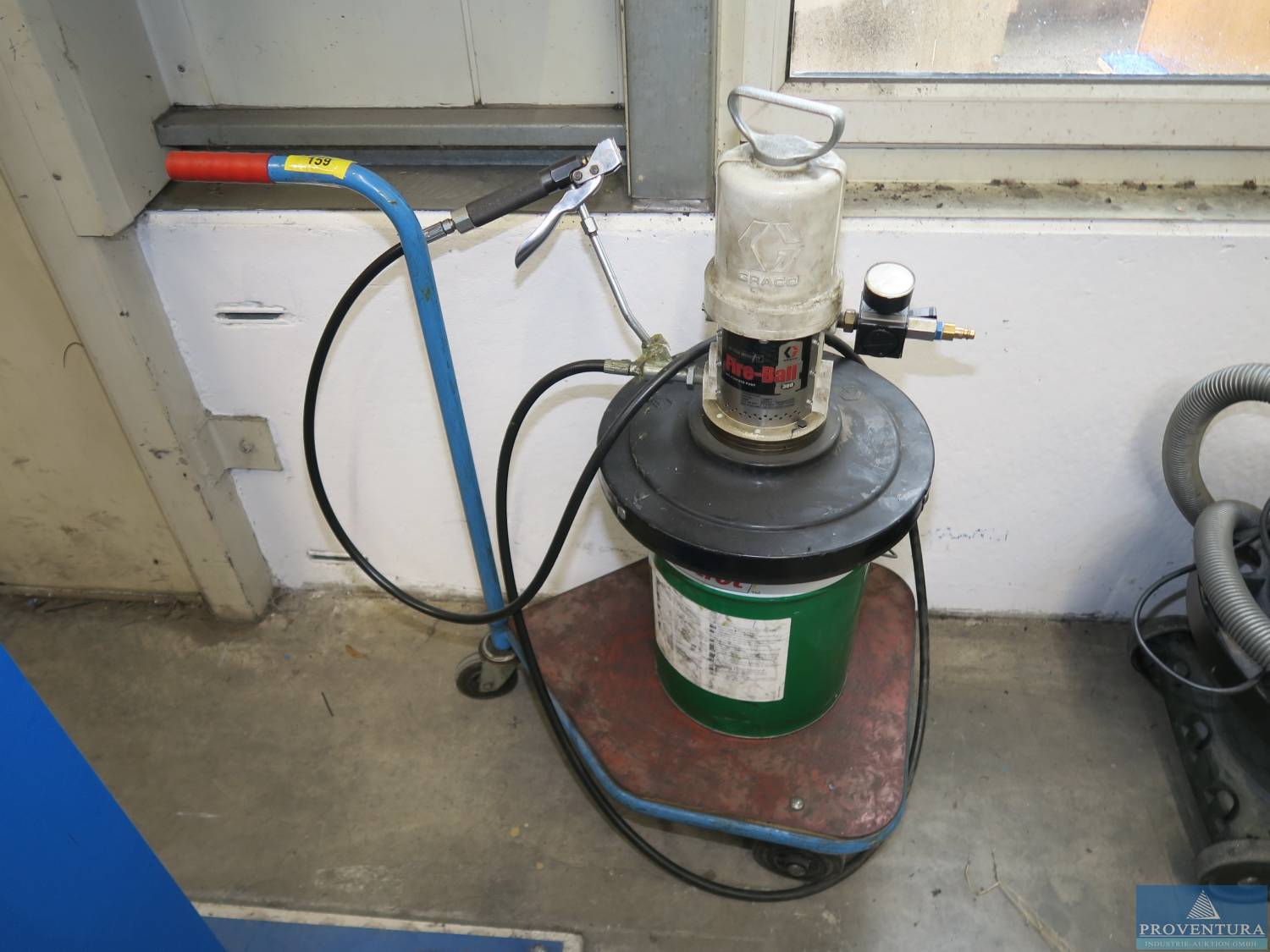 Mobil-Pneumatik-Fettpresse GRACO Fire-Ball Part No. 239877