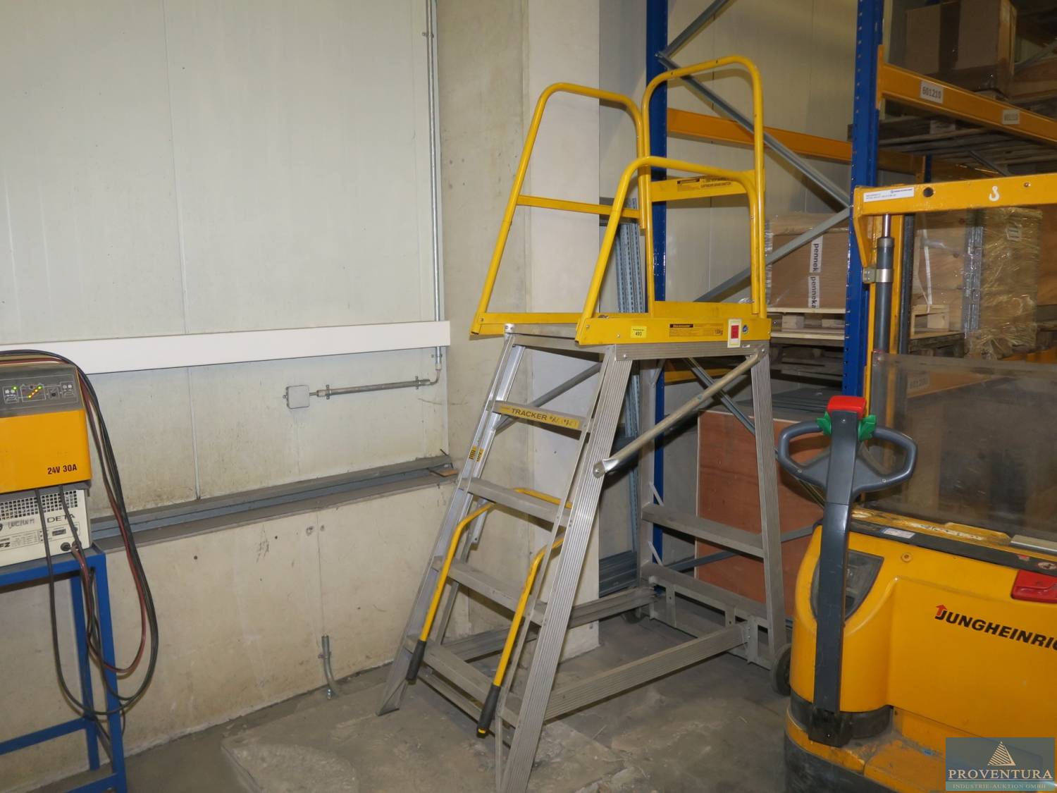 Podestleiter STOCKMASTER Tracker max. 150 kg