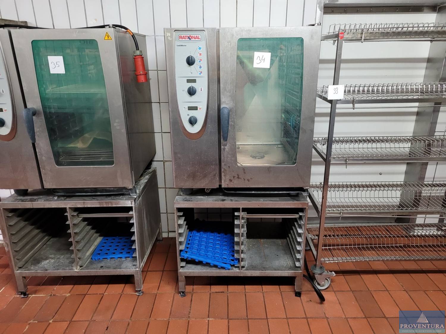 Kombidämpfer RATIONAL Rational Combimaster mit Untergestell ca. 85 x 80 ...