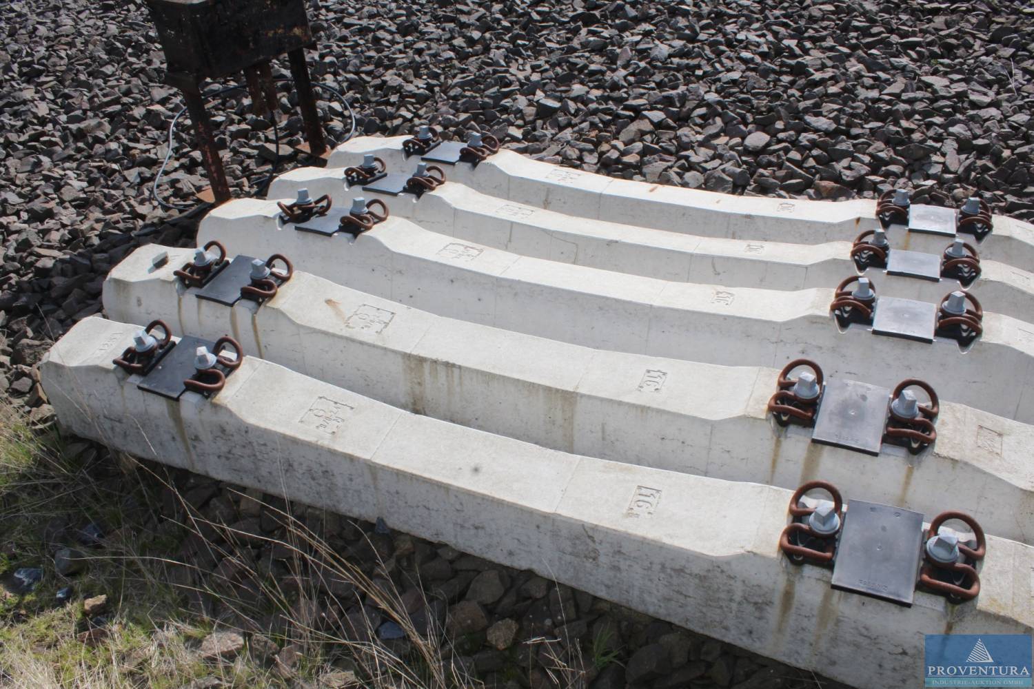 Eisenbahnschwellen Beton