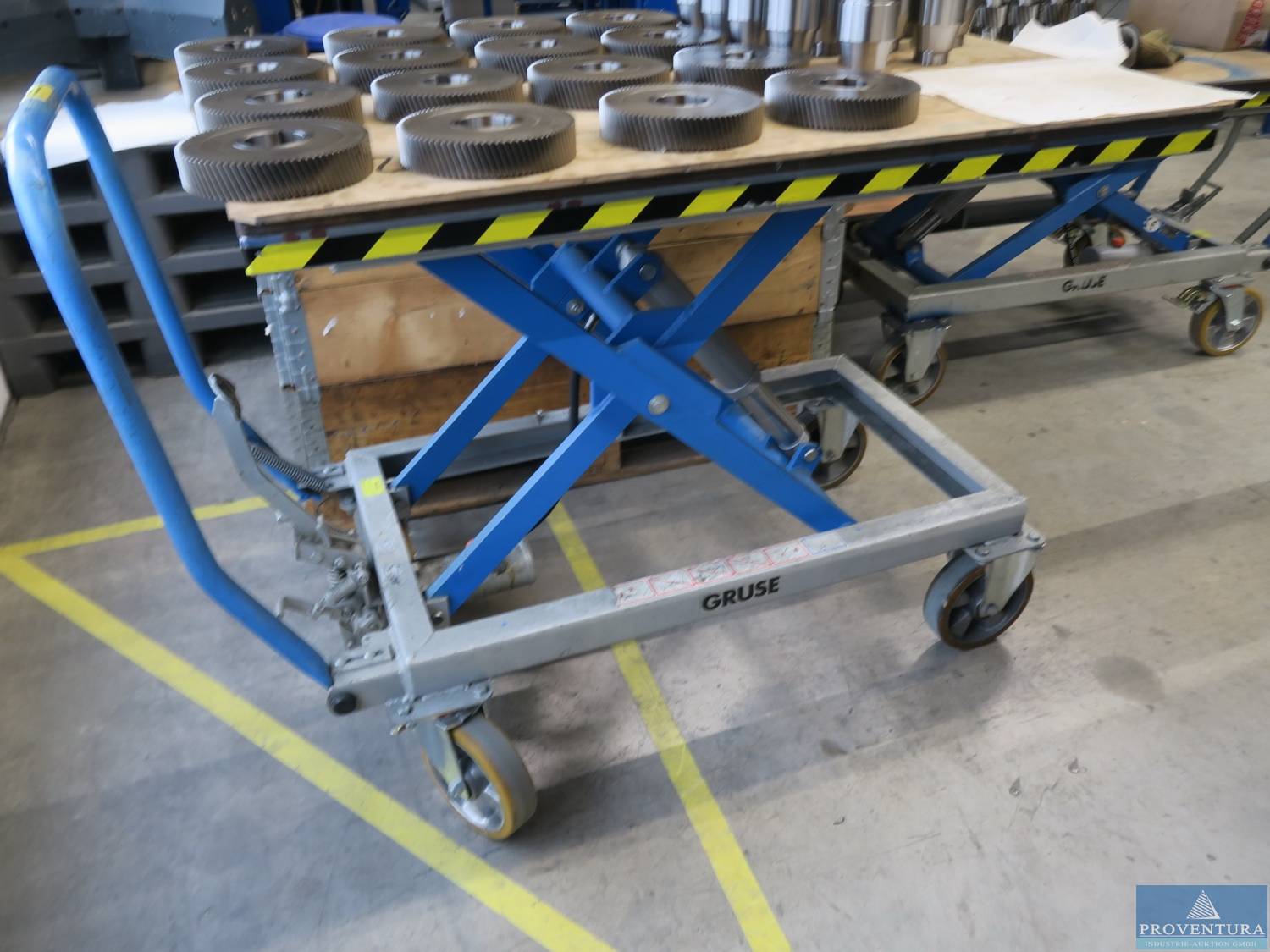 Scheren-Hubwagen GRUSE Hebefix HF 2